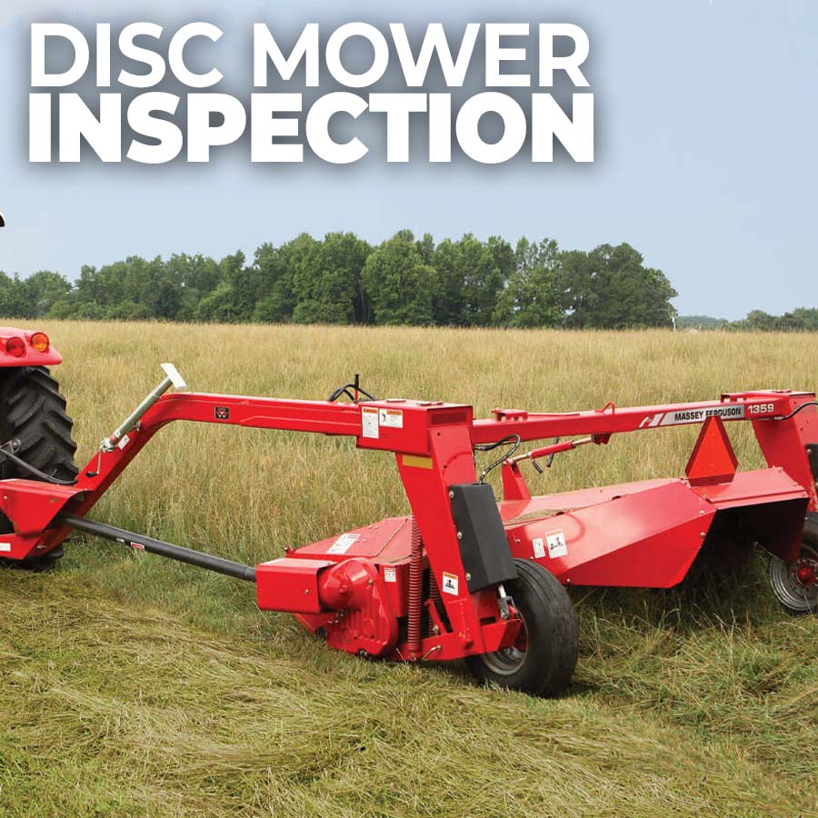 Massey Ferguson Pull Type Disc Mower Inspection Service – True Ag & Turf